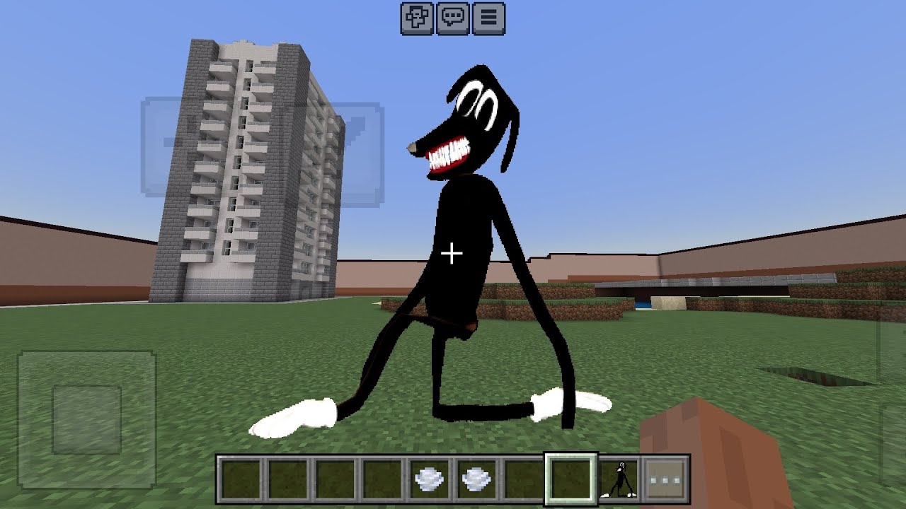 Cartoon Dog Custom Nextbots Addon in Minecraft PE - YouTube