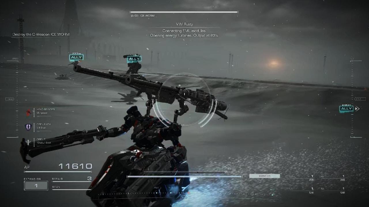 Armored Core VI - Destroy the Ice Worm (S-Rank) - YouTube