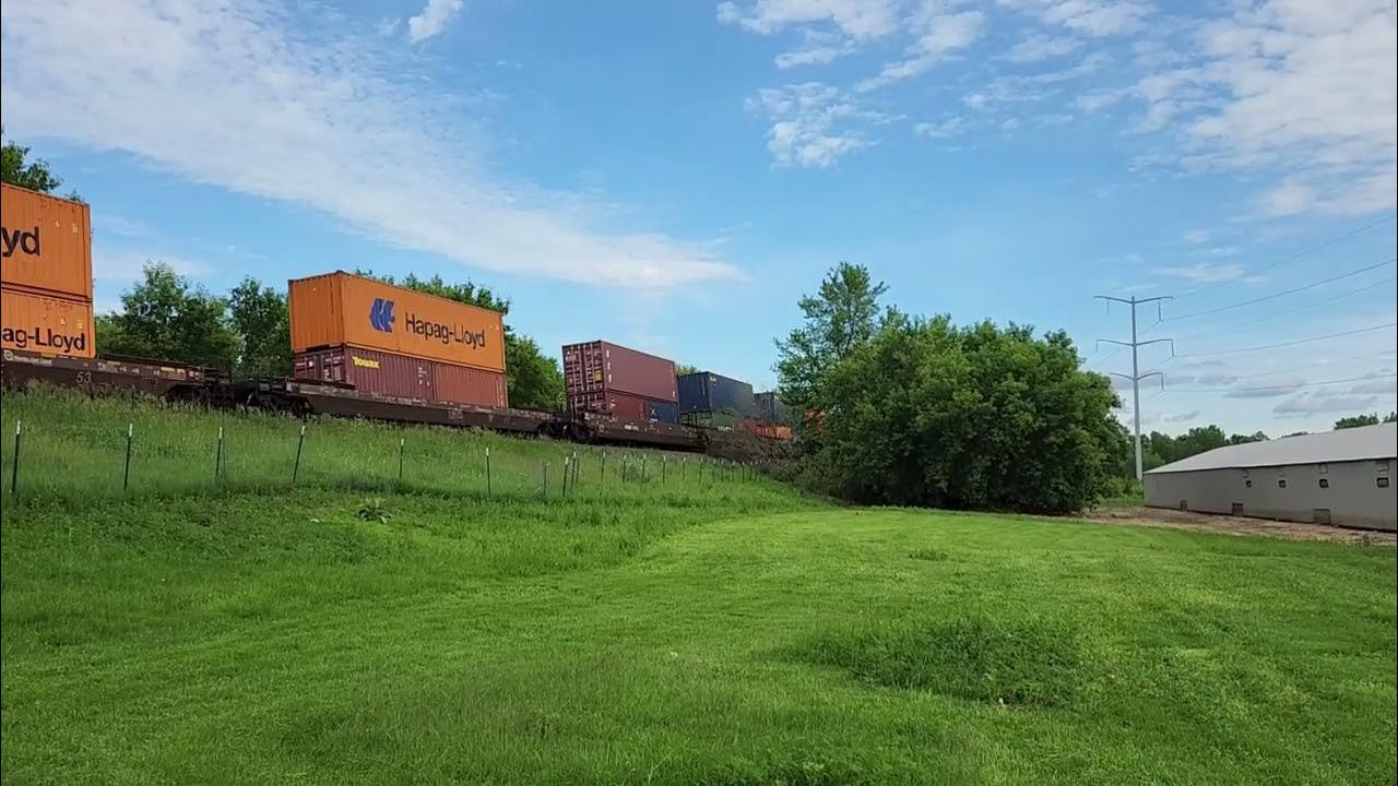 CP 7020 on CPKC 149 Westbound Intermodal! - YouTube