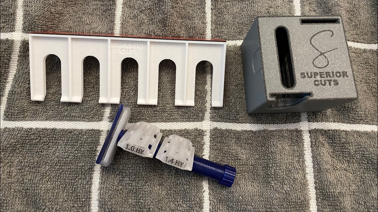 Superior Cuts 3D printer Razor take 2! New 1.0/1.2/1.4 more aggressive ...