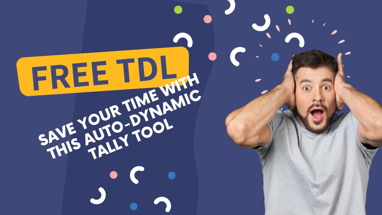 Tally TDL | Advance auto dynamic narration | Tally Prime TDL - YouTube