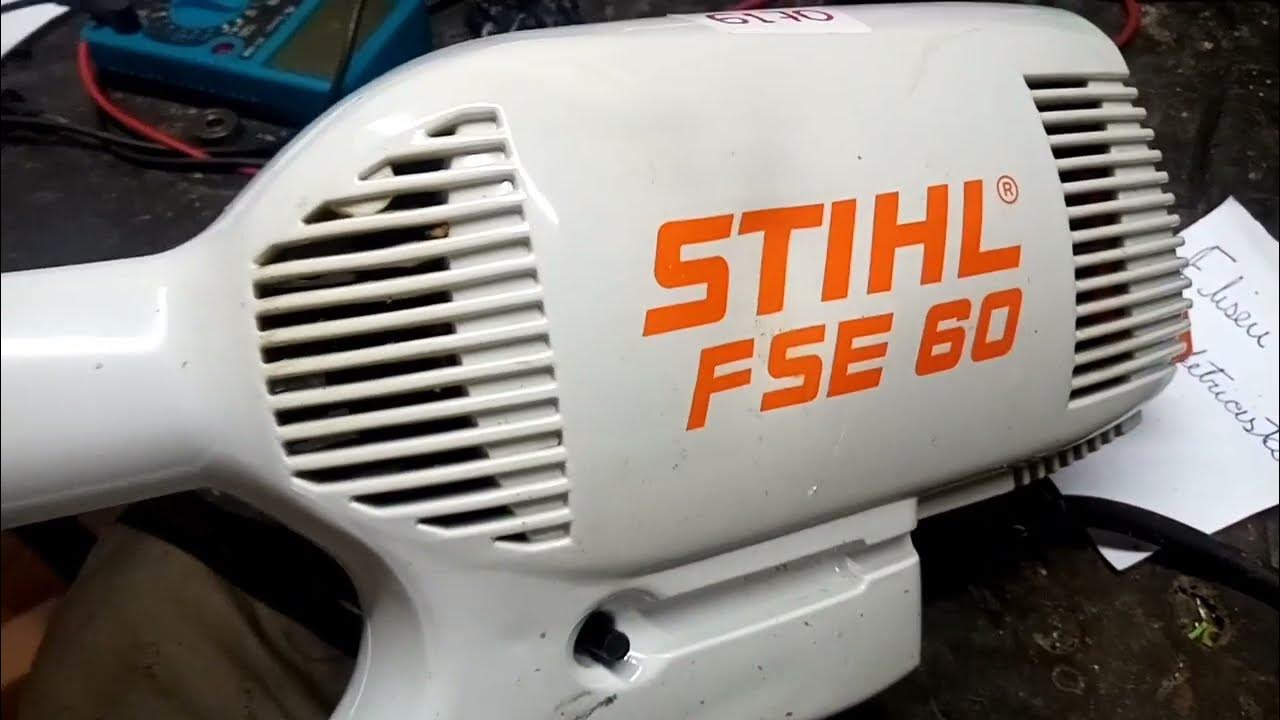 STIHL FSE 60 - Reparos e análise - YouTube