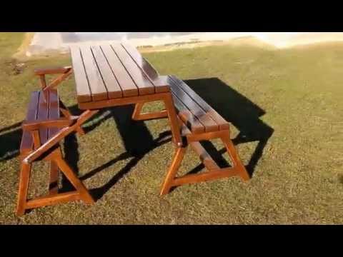 стіл лавка трансформер