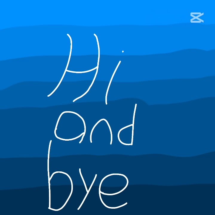 HI AND BYE - YouTube