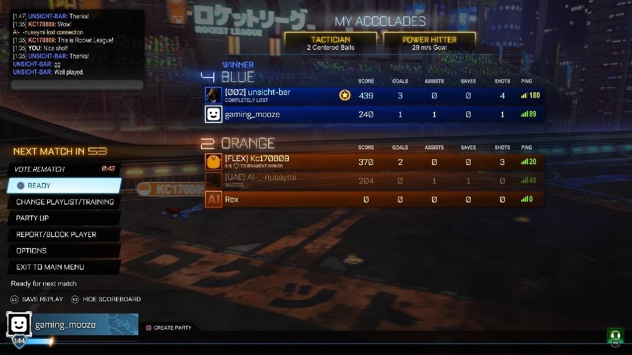 Rocket League Internet pooping as usual - YouTube