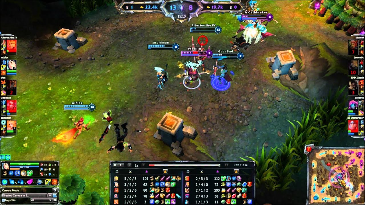 lets spectate league of legends game 2 - YouTube