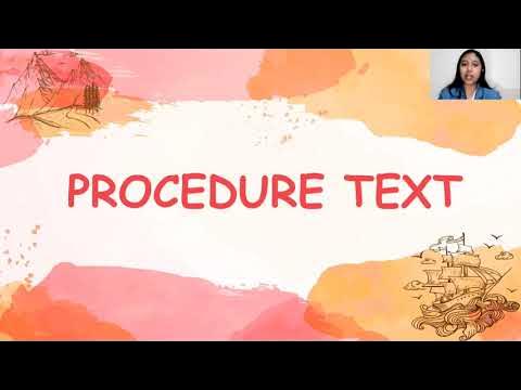 Procedure Text (Definition, Purpose, and Types) || Materi Pembelajaran ...