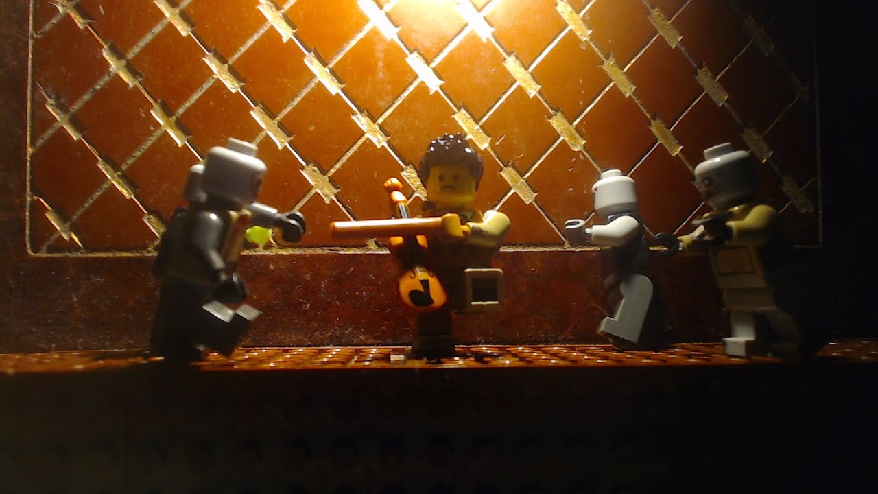 Cello VS Zombies LEGO Music Dance Fight Animation! | Thunderstruck ACDC ...