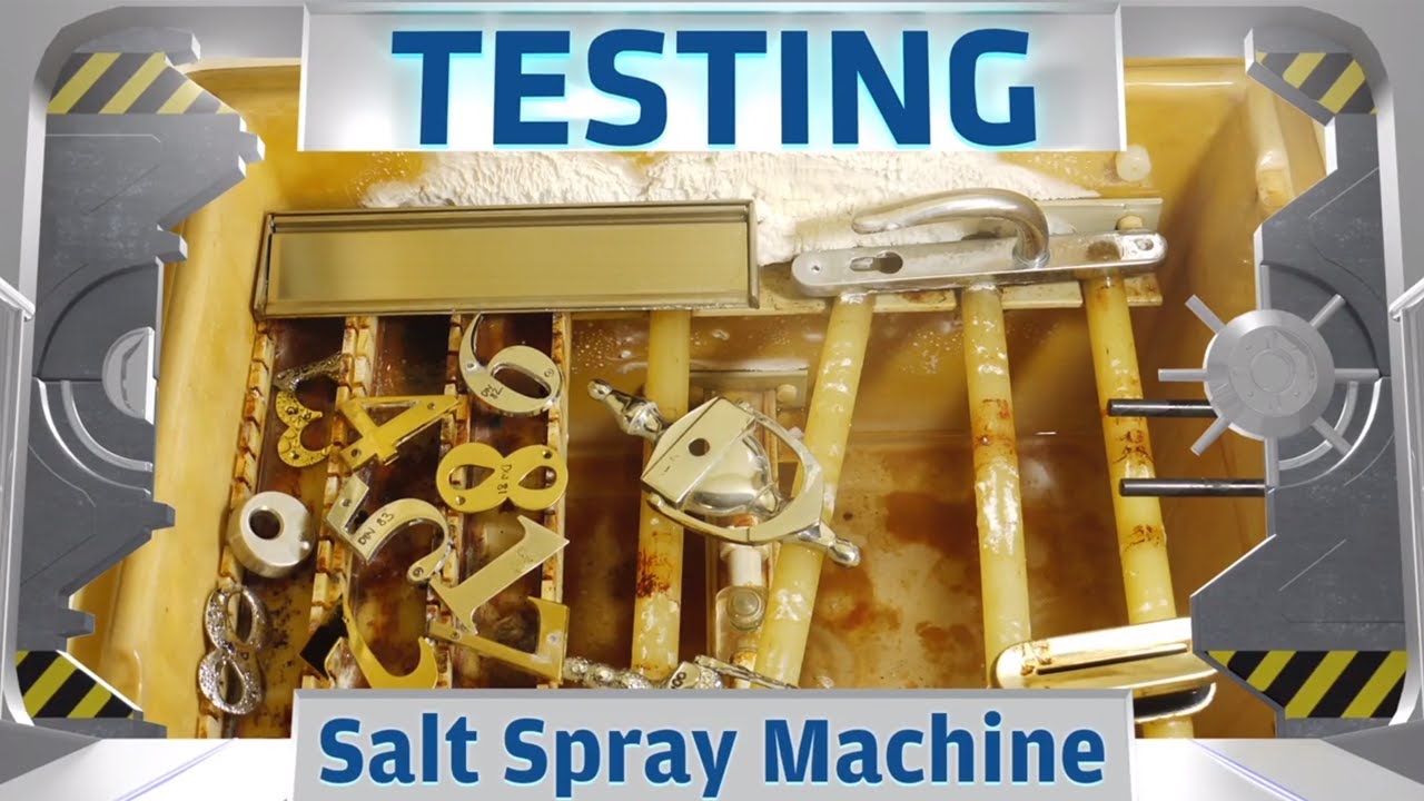 UAP Salt Spray Testing Machine - YouTube