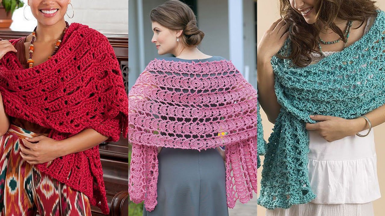 Impressive// Autumn Idea Diy Project's Crochet Stoller Design For Woman ...