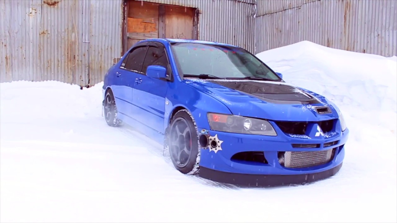 Beautiful Evo 8 in Alaska - YouTube