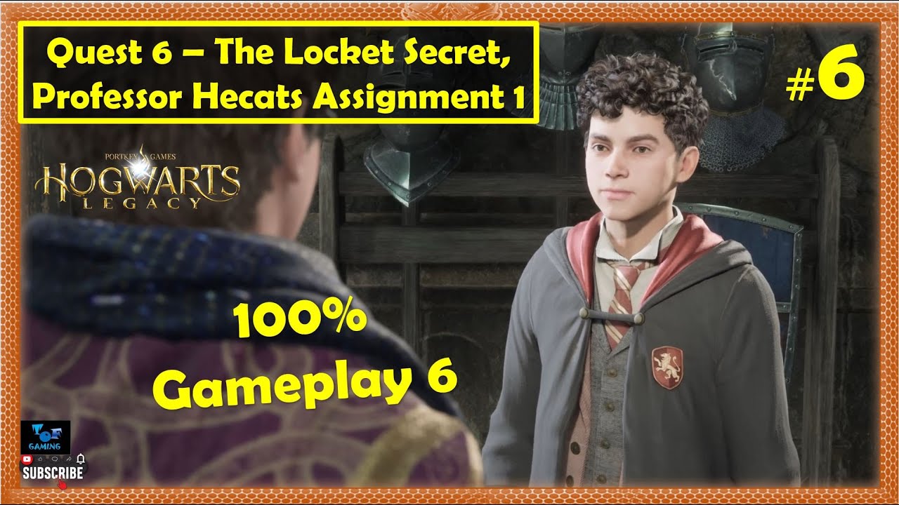 Hogwarts Legacy - The Locket Secret, Professor Hecats Assignment 1 ...