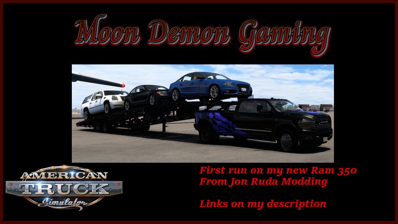 American Truck Simulator Jon Ruda Modding RVM Pickup Truck - YouTube