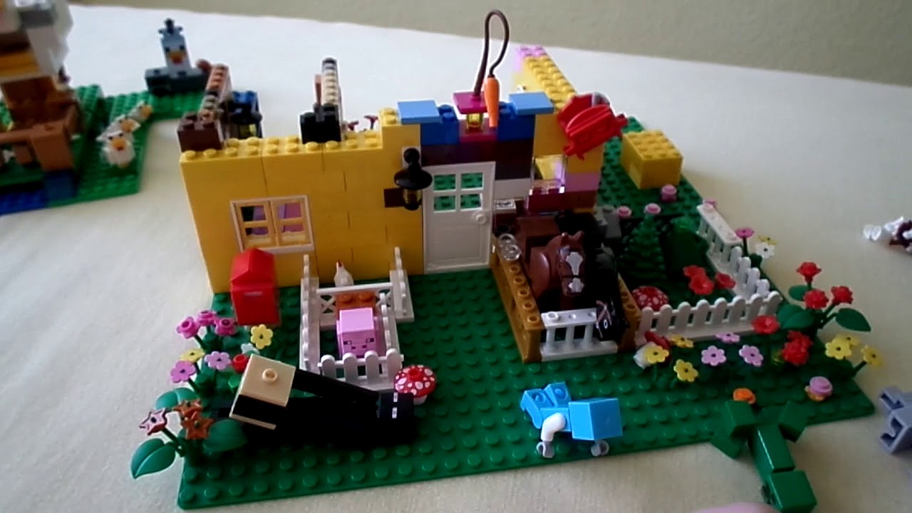 Lego Minecraft 06: Az állatok befogása - YouTube