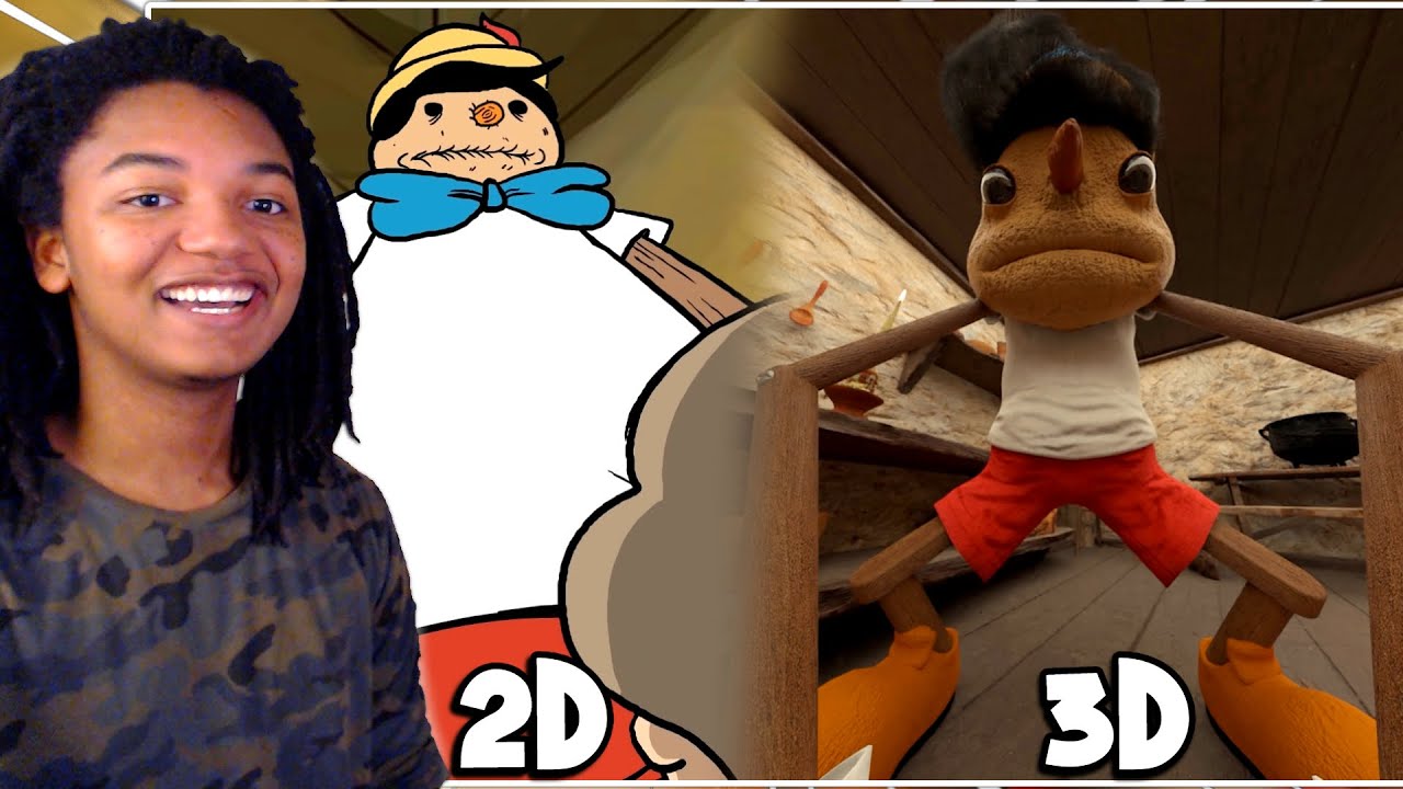 3D PINOCCHIO A CLASSIC CURSED VIDEO (When you wish upon a star) - YouTube