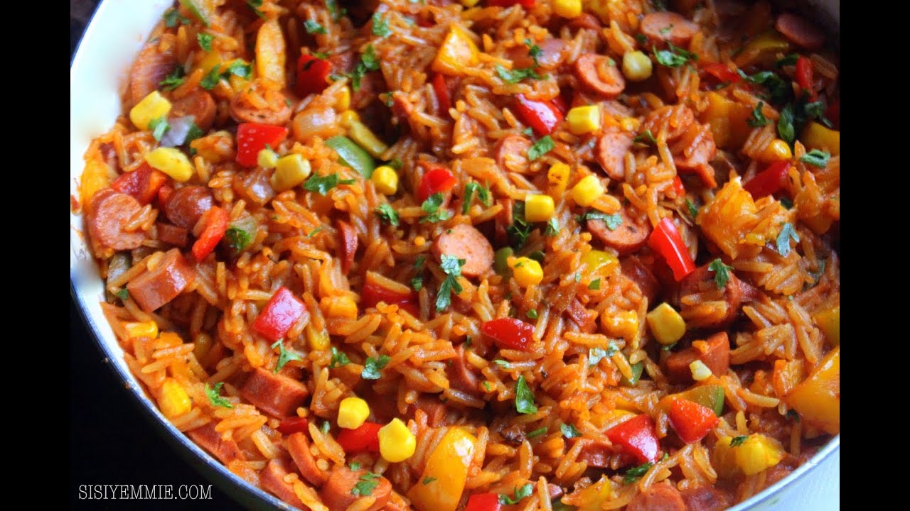 How to cook west African jollof Rice...Very Simple and straight forward ...