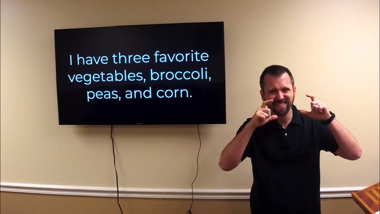 Advance ASL - Lesson 1 Practice - YouTube