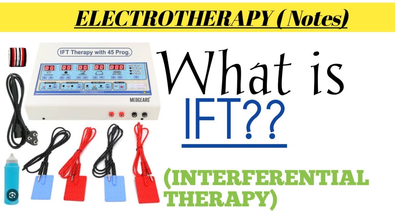 What is IFT ( Interferential Therapy) - YouTube