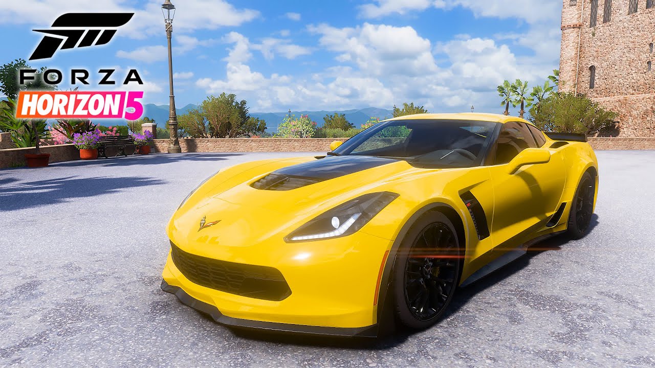 Forza Horizon 5 - Chevrolet Corvette Z06 (2015) - Open World Gameplay ...