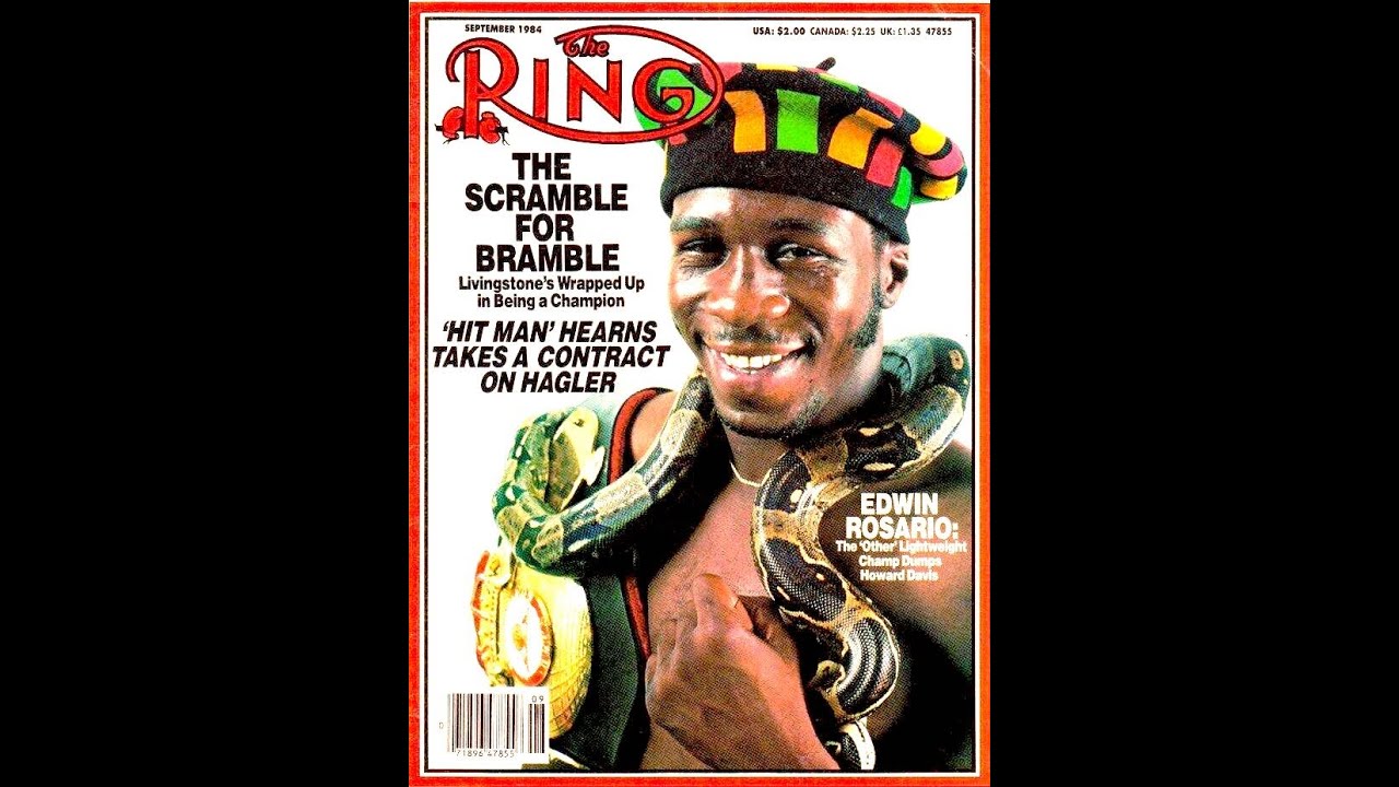 Farewell to LIVINGSTONE BRAMBLE: former WBA lightweight champion dies aged 64. - YouTube