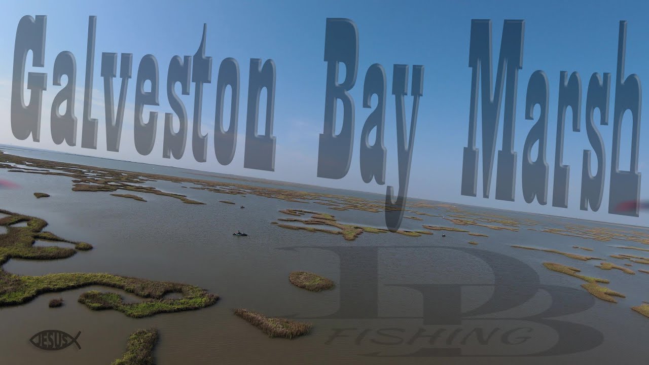 Galveston Bay Marsh chasing redfish and getting some really good drone ...