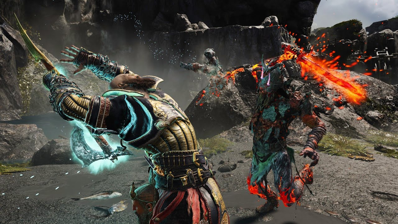 The Most Satisfying Enemy In The Game 🤤 God Of War Gmgow Youtube