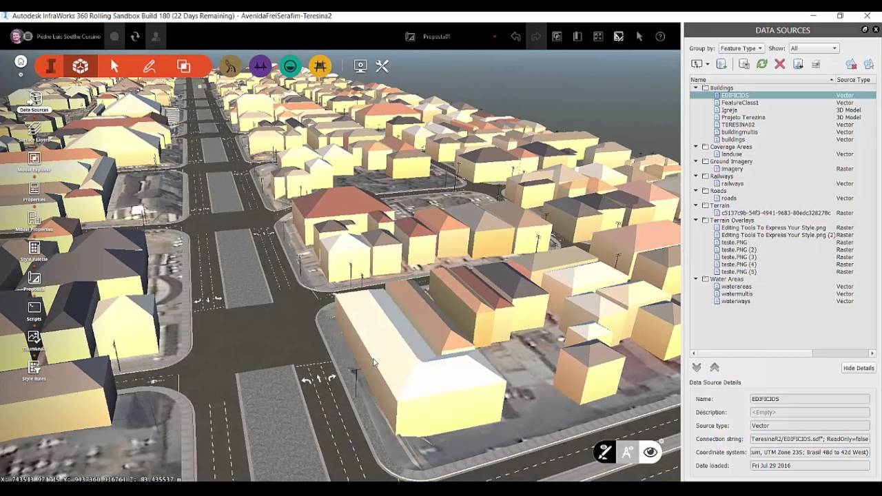 Como melhorar seu modelo do InfraWorks 360 adicionando Edificações ...