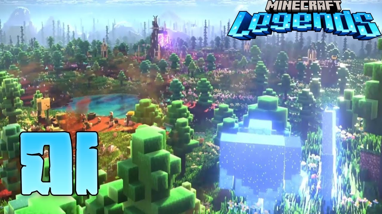 Minecraft Legends ep 1 minecraft sous un nouveau jour - YouTube