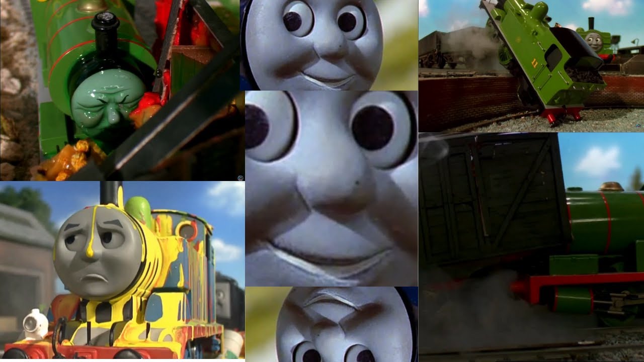 Thomas The Tank Engine, but the context left the station - YouTube