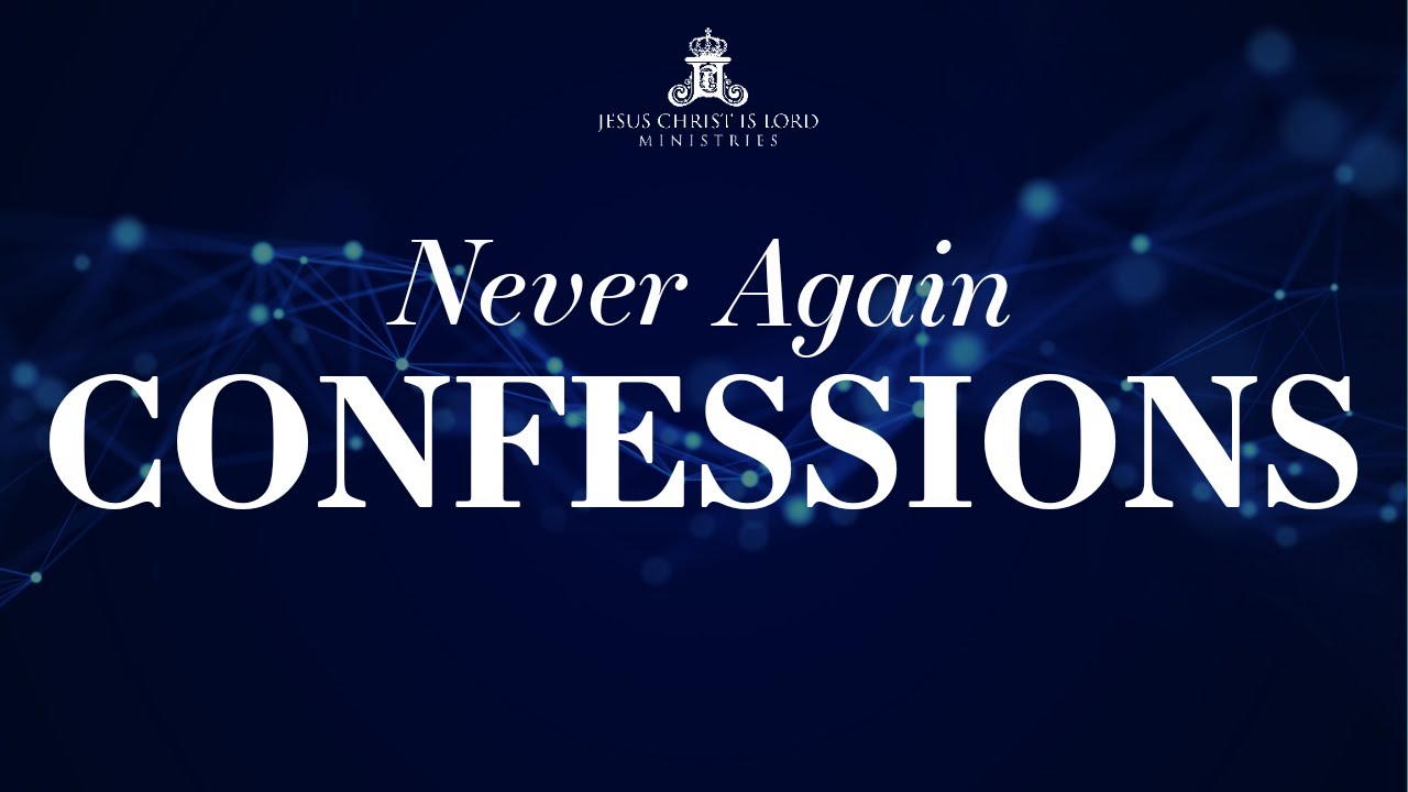 Life Changing Bible Declarations Over My Life [ Never Again Confessions ...