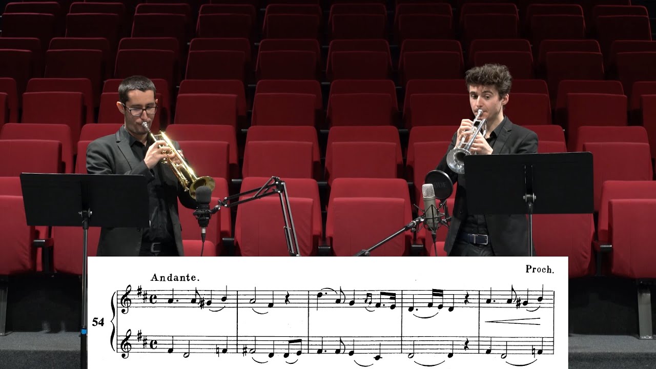 54- Hail ! Star of Mary / Duo ARBAN - YouTube