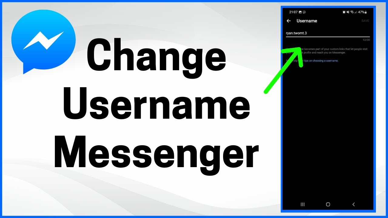 How To Change Messenger Username 2022 YouTube how-to-change-messenger-username-2022-youtube