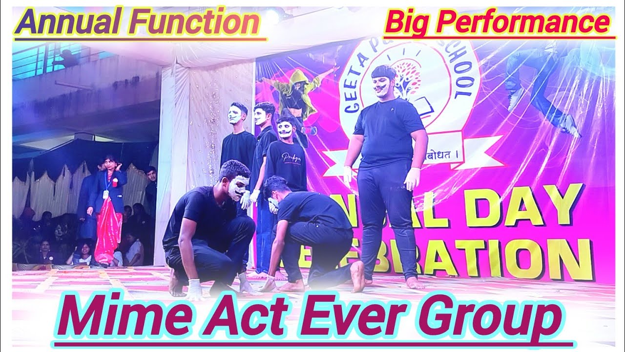 School Drama Funny video Best Mime Ever Group l Veer Jawan l Annual ...