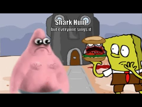 FNF - Shark Hunt, but every turn, a different character sings it. - YouTube