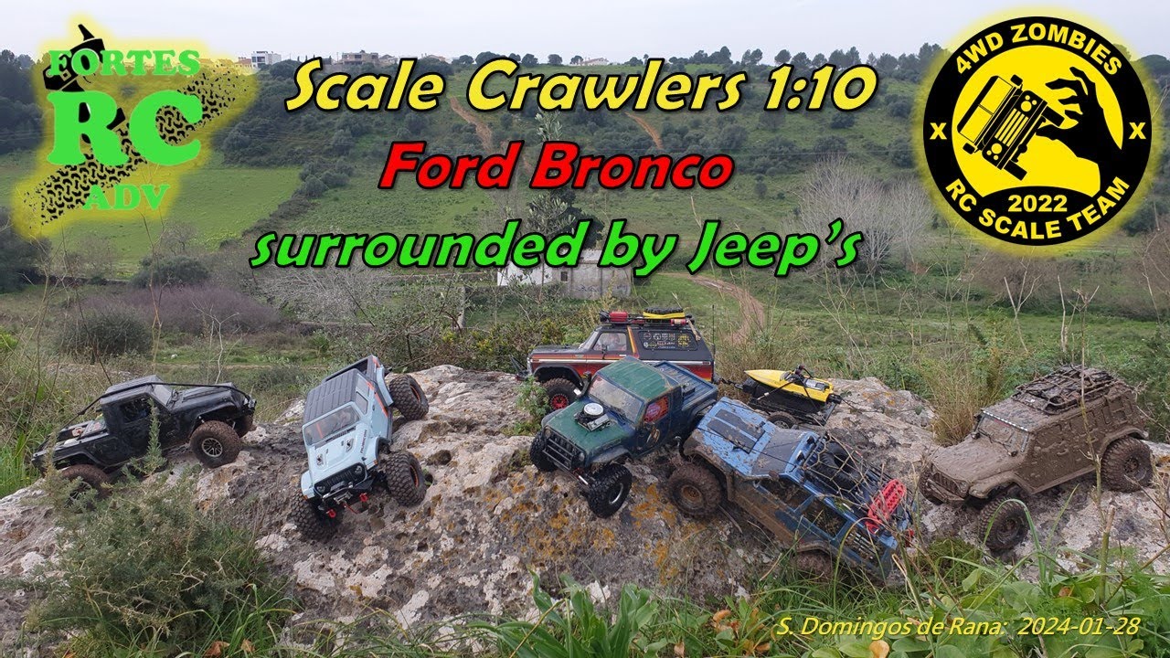 RC Scale Crawlers 1:10 - Ribeira de Manique - YouTube