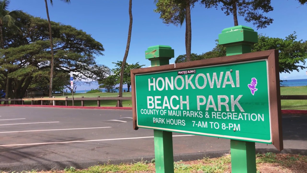 Honokowai Beach Park - Maui, HI - YouTube