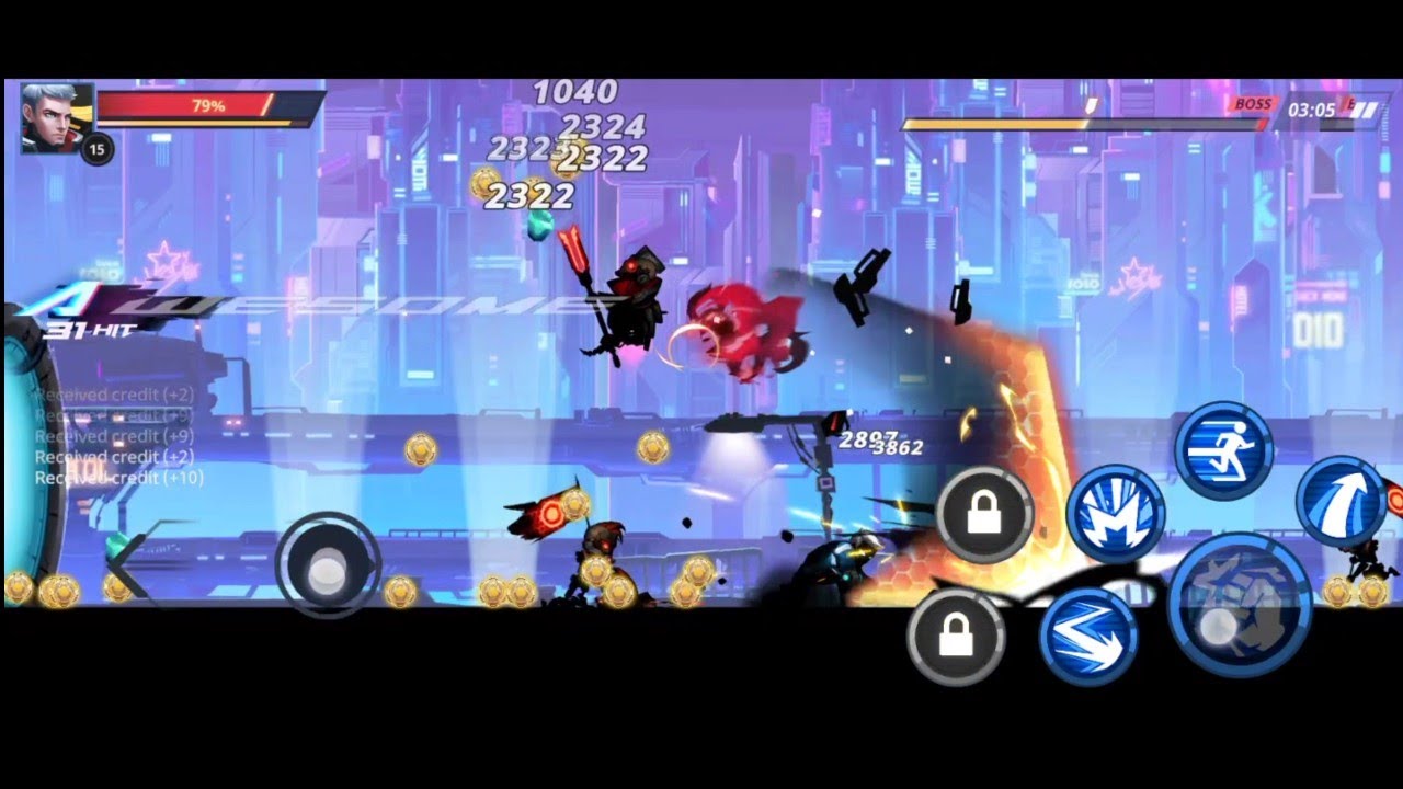 CYBER FIGHTER / DUROG ANG BOSS MONSTER - YouTube