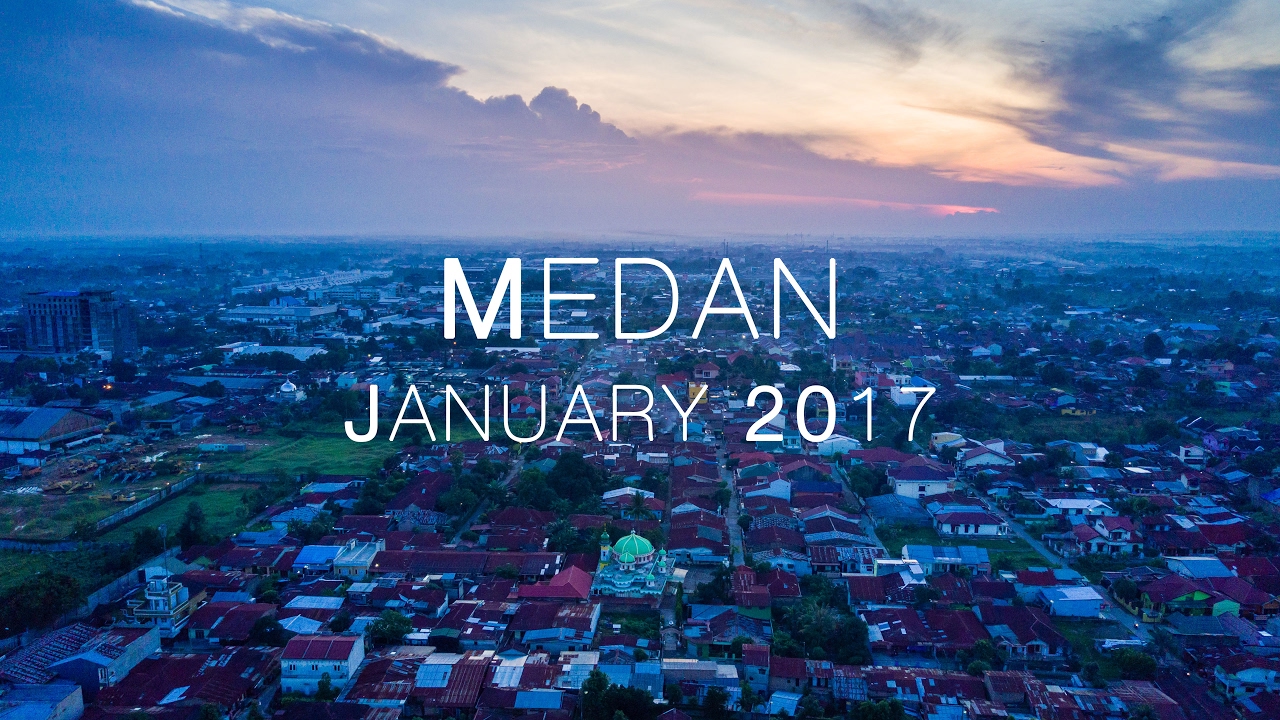 Medan City in 4K (HD) - DJI Mavic Pro - YouTube
