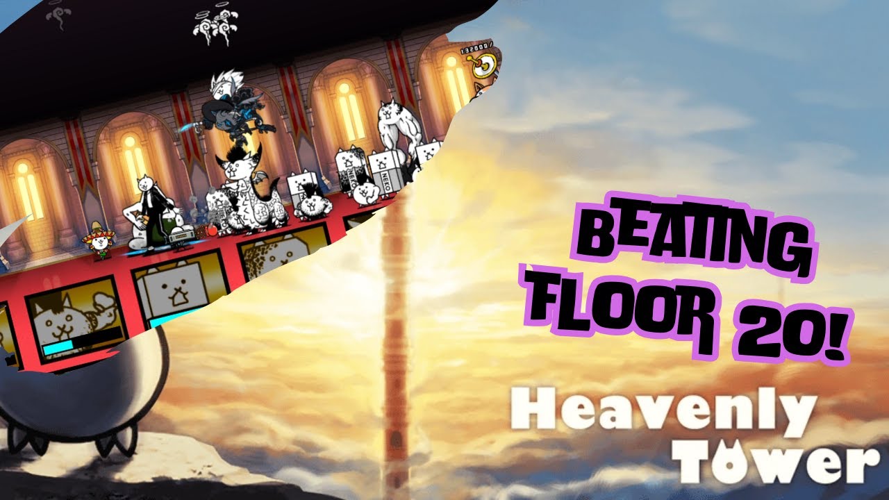 Beating Floor 20 of the Heavenly Tower!!! | 100% Completion | The ...