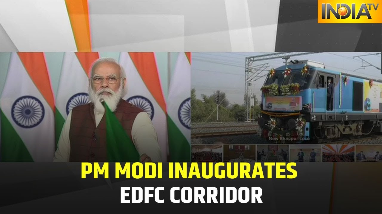 PM Modi Inaugurates EDFC Corridor, Says Project To Push Investments ...