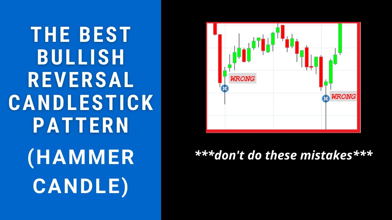 The best bullish reversal candlestick Pattern (Hammer candle) - YouTube