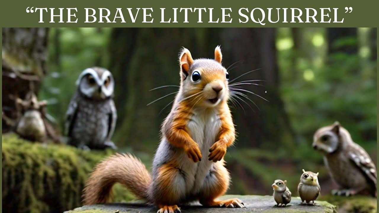 Brave Little Squirrel against cruel Fox: Animated Cartoon Movie ...
