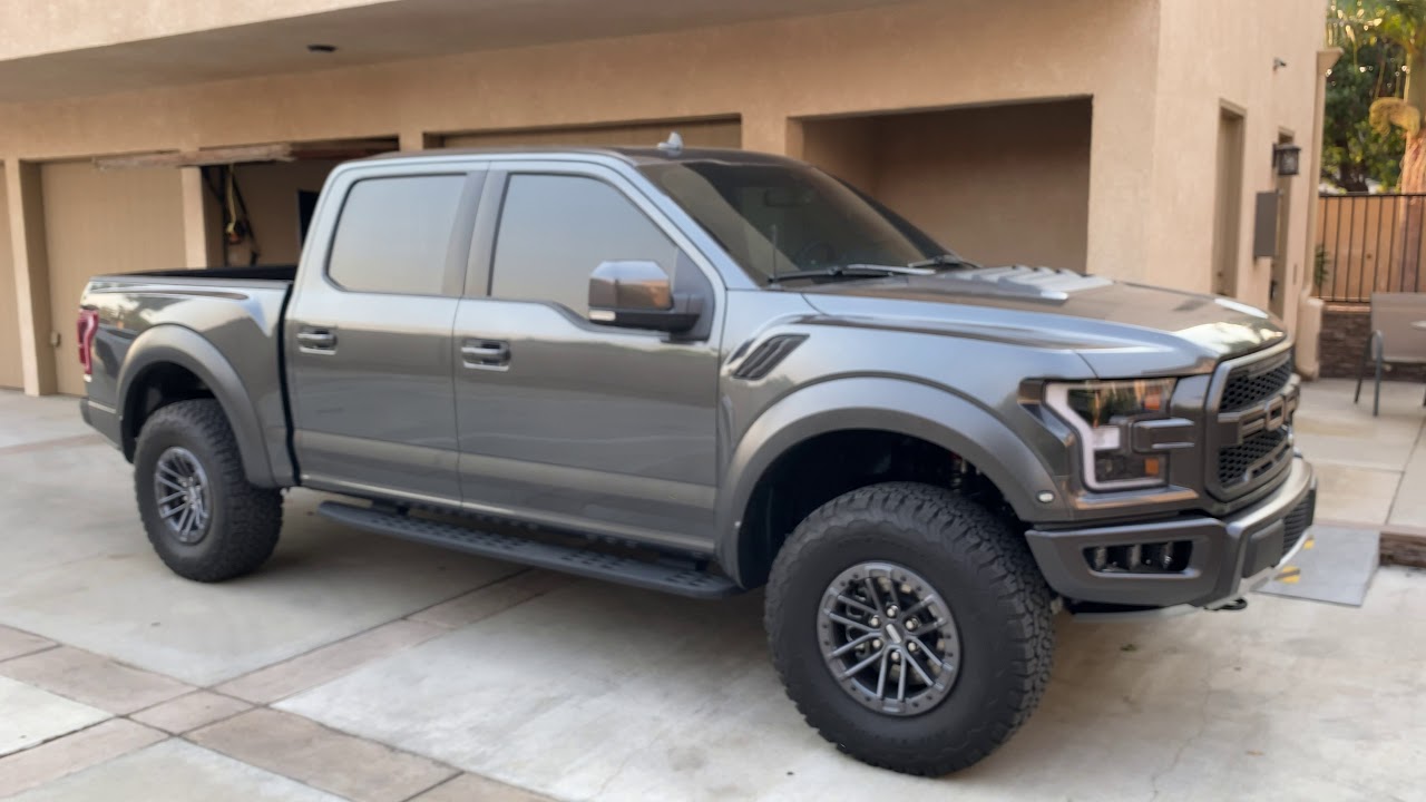 2020 Ford Raptor Fox Race Series shocks - YouTube