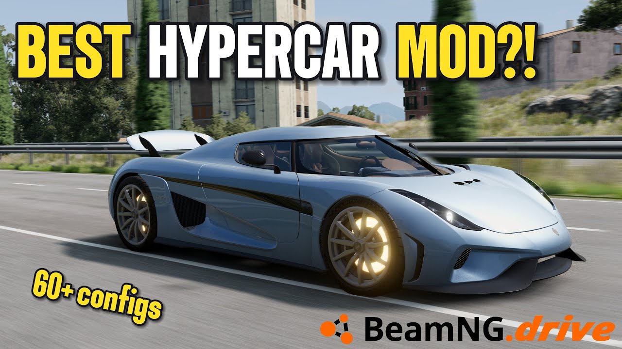 The Koenigsegg Regera Mod for BeamNG - YouTube