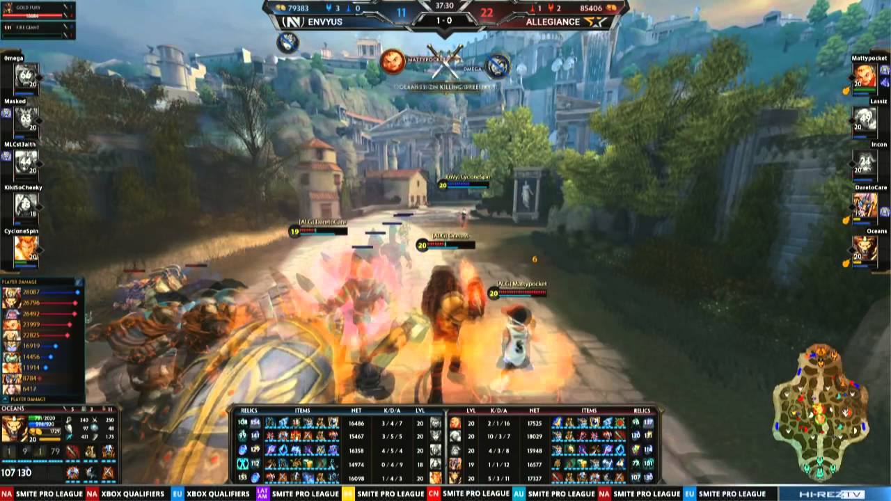 Smite SPL - Game Highlights - YouTube