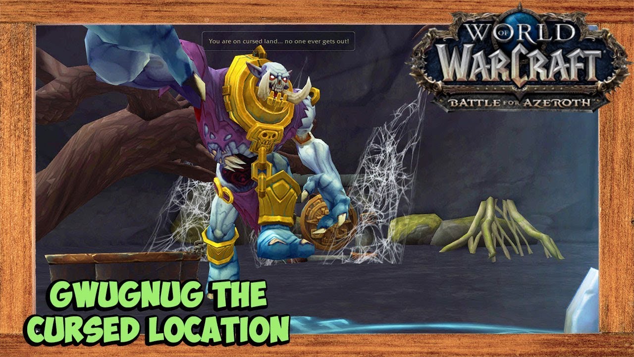World of Warcraft Gwugnug the Cursed Rare Mob Location - YouTube