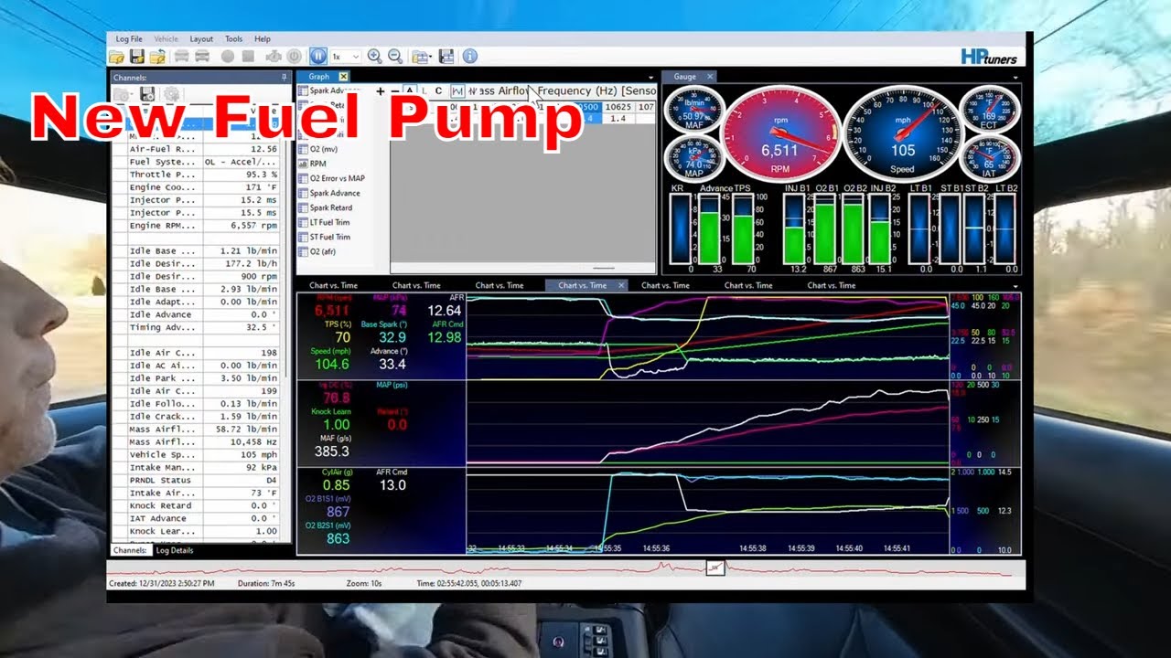 Final Tuning of Doug Rippie C4 LT1 Corvette - YouTube