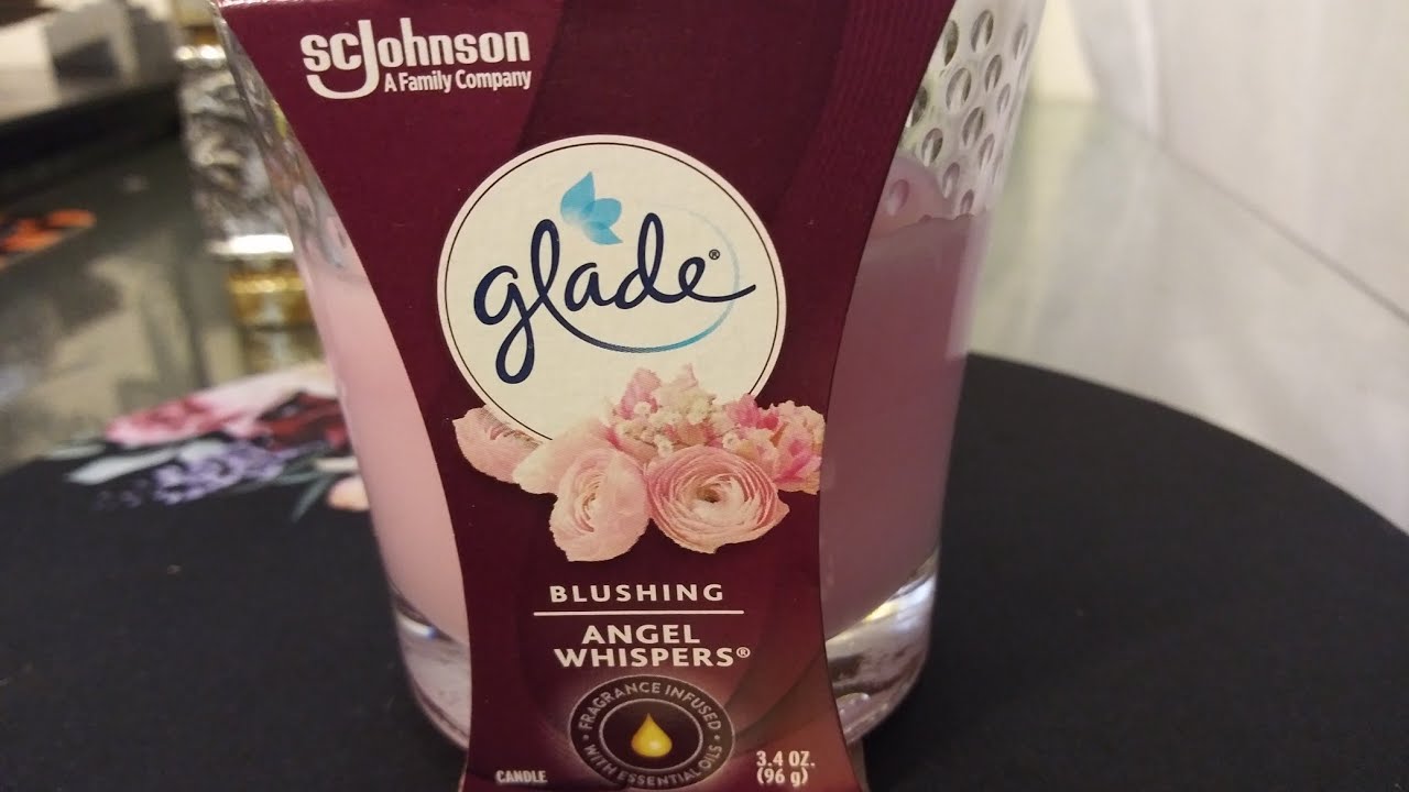 Glade candle review - YouTube