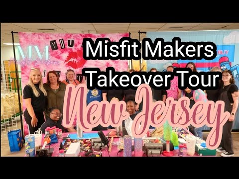 Misfit Makers Takeover Tour: New Jersey with The Glitter Guy - YouTube