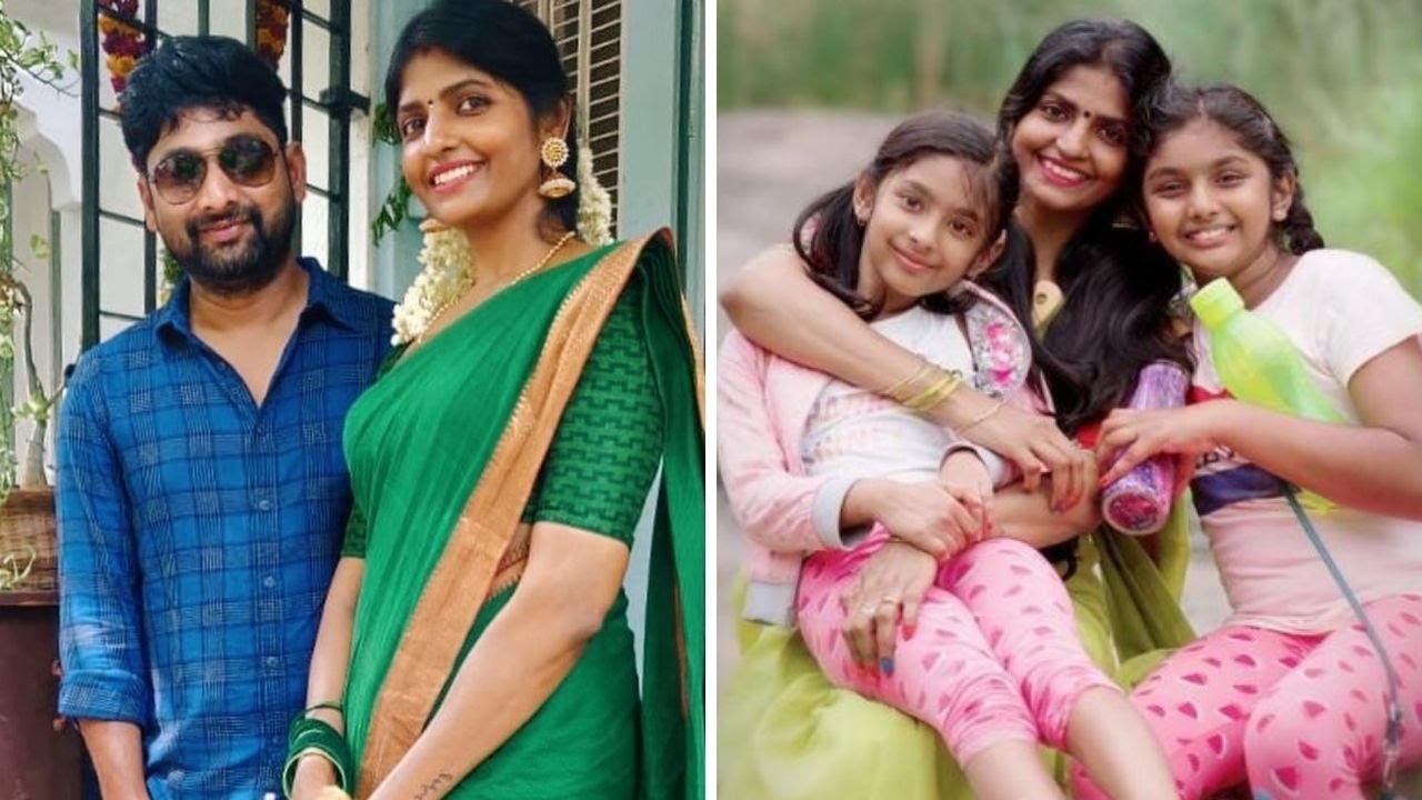 KANI Family with 2 daughters and Husband director thiru |COOK WITH ...